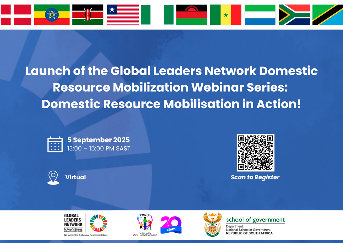 Launch of the Global Leaders Network Domestic Resource Mobilisation ...