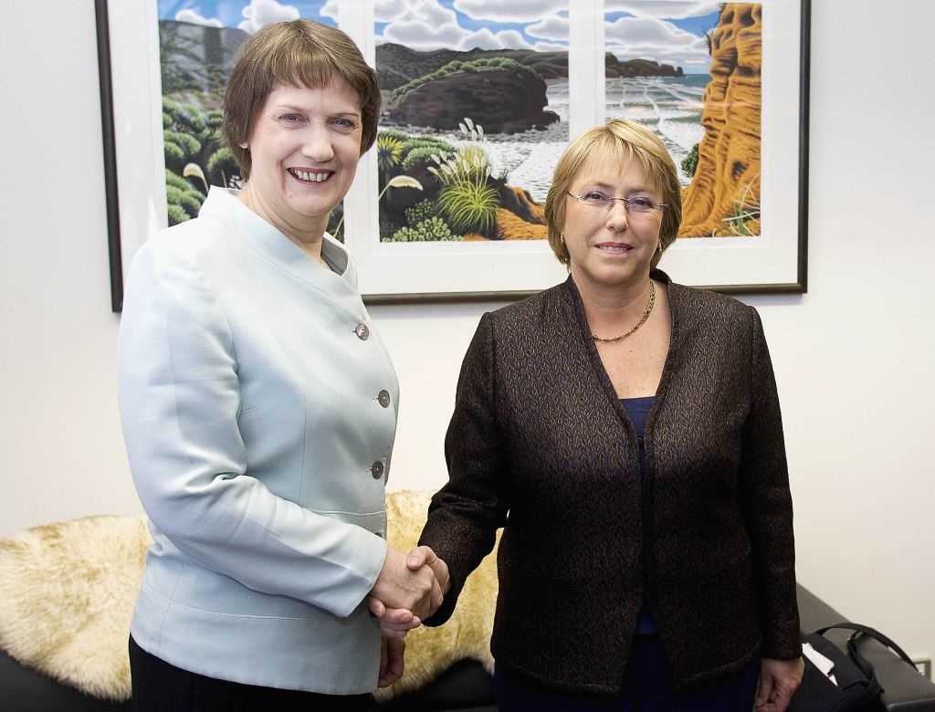 'The Conversation' with Helen Clark and Michelle Bachelet